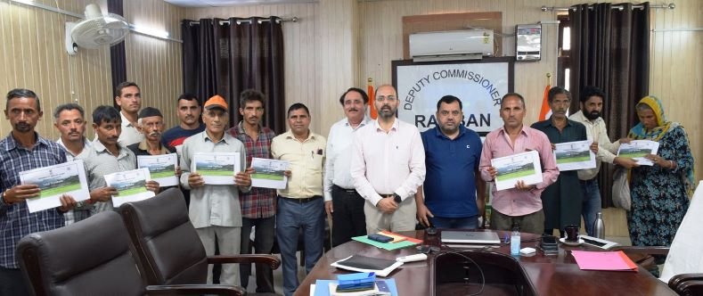 Land Passbook distribution functions held across Jammu division ...