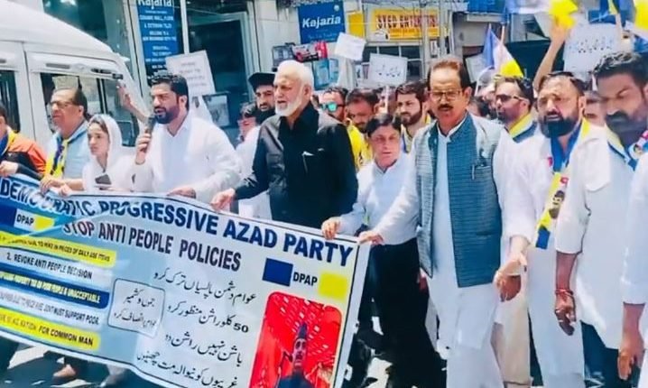 Democratic Progressive Azad Party Demands Assessment and Compensation ...