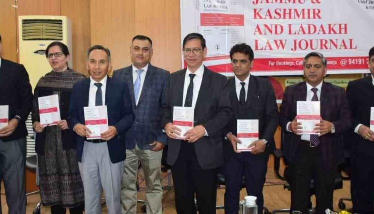 Chief Justice releases first monthly “Jammu & Kashmir and Ladakh Law ...